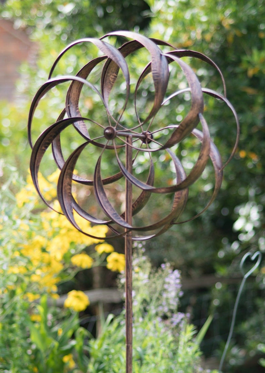 Pemberley - Brushed Copper Wind Sculpture – Creekwood Garden & Gift